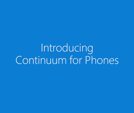 Continuumスゲー！Windows 10の注目新機能でモバイル界を世界制覇か？