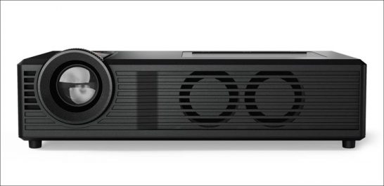 ThinkPad Stack モバイルプロジェクター ー Android OS搭載のプロジェクター、単体でも使えるよ！