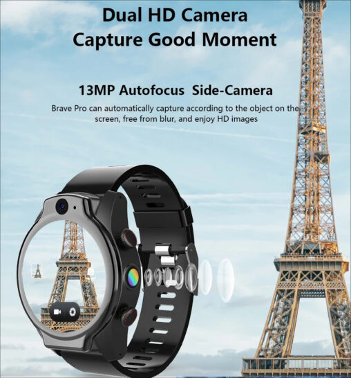Rogbid Brave Pro － エントリークラスのスマホに劣らないスペックのAndroid OS搭載スマートウォッチ