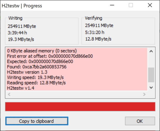 「H2testw」で容量偽装をチェック！あなたの使っているUSBメモリやSDカードは大丈夫？ | ウインタブ