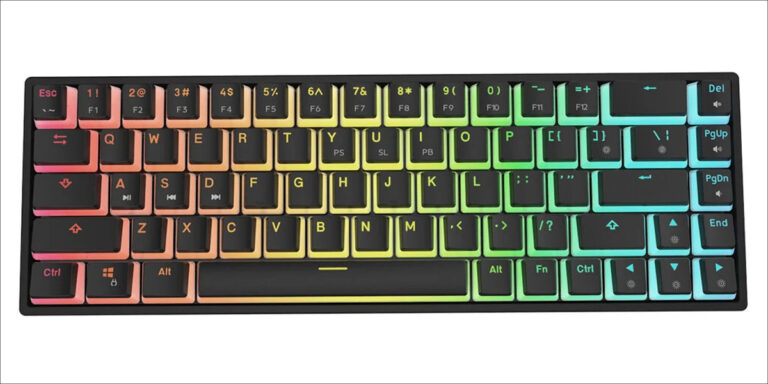 GamaKay MK68 － Gateronのオプティカルスイッチを採用した65%キーボード。価格もお手頃です