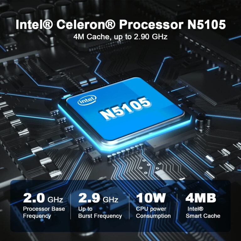 GXMO GX55 ― Jasper LakeのCeleronを搭載する手ごろなミニPC、ライトな使い道に十分か