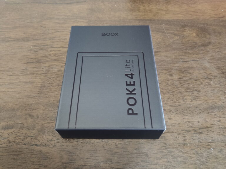 BOOX Poke4 Liteの実機レビュー － 文庫サイズの小型軽量でどこへでも連れて行ける電子ペーパーAndroidタブレット - ウインタブ