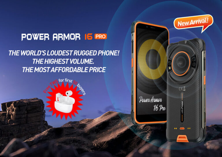 Ulefone Power Armor 16 Pro － 122dBの大音量スピーカーを搭載するタフネススマホ、バッテリーも大容量でフラッシュ ...