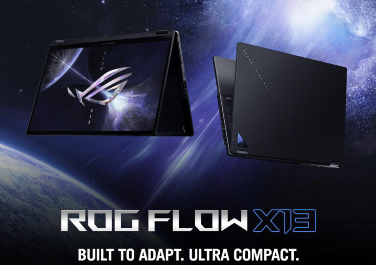 ASUS ROG Flow X13 GV302 － ニューモデルの性能はハイエンドクラス！13.4インチサイズのモバイル・ゲーミング2 in 1