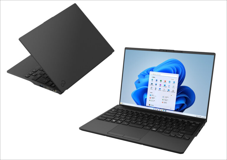富士通 LIFEBOOK UHシリーズ（2023）－ ディスプレイサイズが大きくなった超軽量モバイルノート、最小重量は689 g！