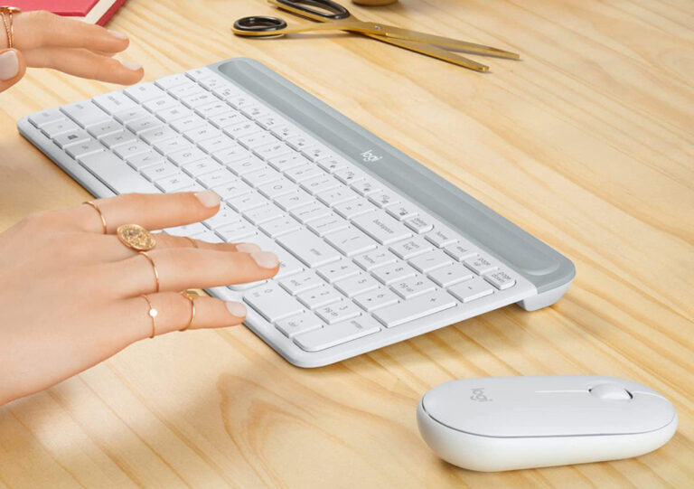 Logicool MK470 / K580 － 薄型でスタイリッシュなキーボード、MK470はマウス付属、K580はスイッチひとつでデバイス切替えが可能