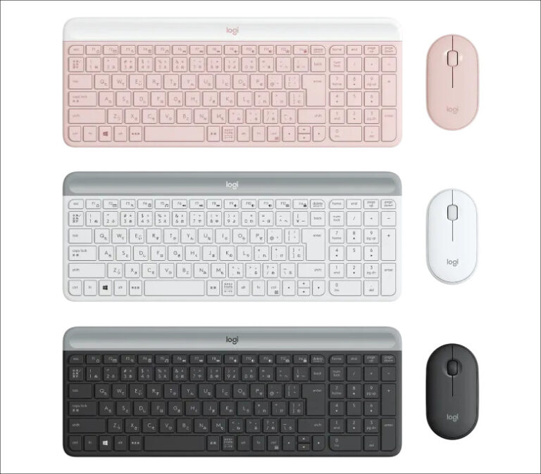 Logicool スリムコンボ MK470 レビュー － 静音・薄型のキーボード・マウスセット、使いやすく、デザイン性にも優れています