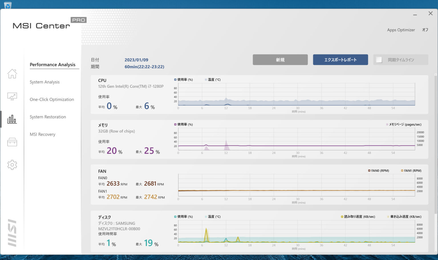 MSI独自の設定アプリ「MSI Center Pro」の機能をご説明します。パフォーマンスの設定やシステムの診断もできるスグレモノです！