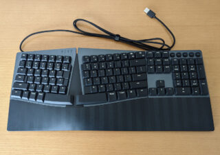 Perixx PX Ergo Mech PERIBOARD-535 レビュー － エルゴノミクスデザインのメカニカルキーボードを試す！ - ウインタブ