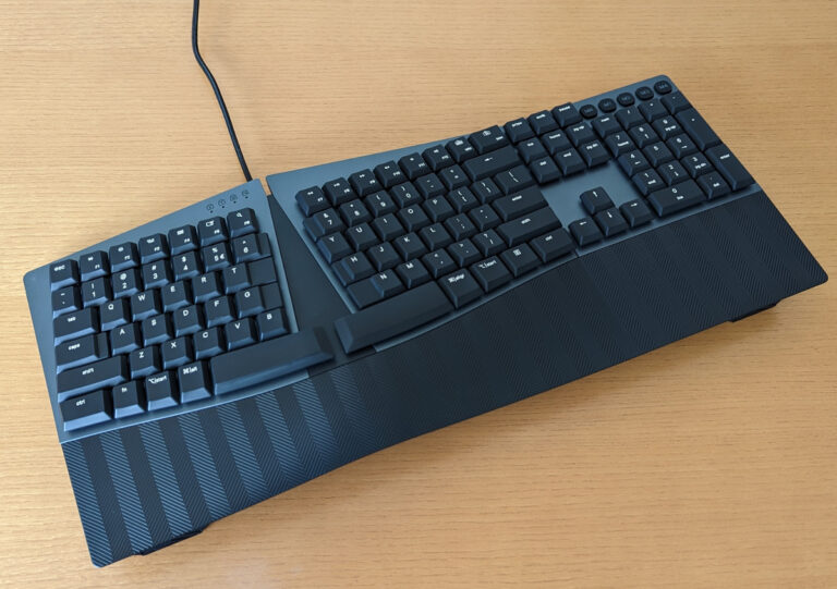 Perixx PX Ergo Mech PERIBOARD-535 レビュー － エルゴノミクスデザインのメカニカルキーボードを試す！