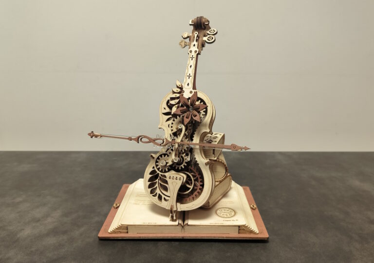 ROBOTIME ROKR Magic Cello AMK63 レビュー － 最高のデザインとオルゴールの音色に酔いしれる、木製3Dパズルの ...