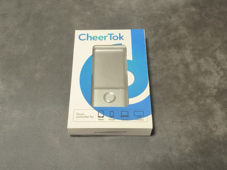 CheerTok レビュー － プレゼンに活躍できる多機能なタッチパッド付きリモコンマウス、アプリとの相性が激しいことには注意 - ウインタブ