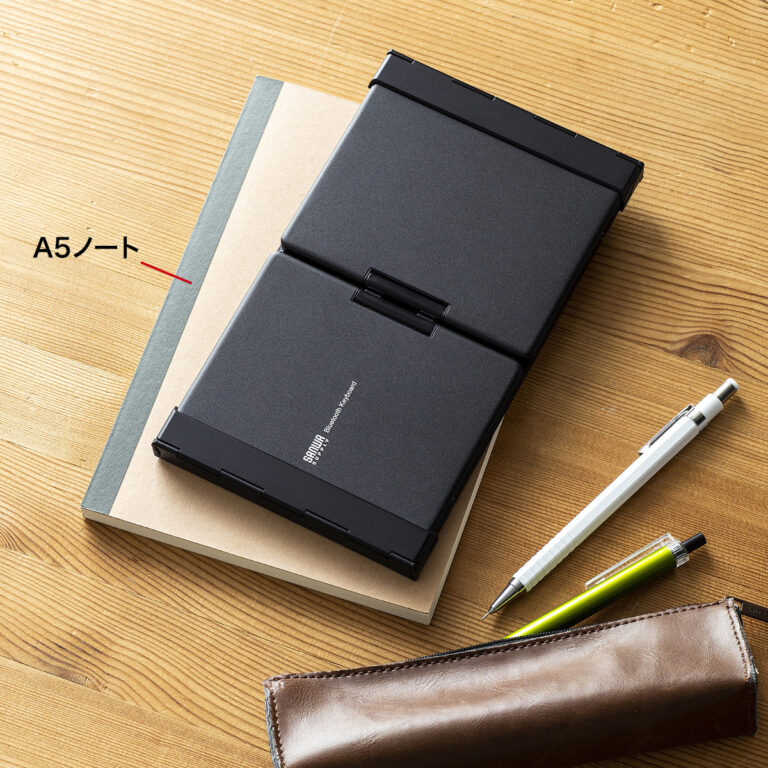 サンワサプライ SKB-BT35 / SKB-WL35 － キーピッチ約19 mmを確保し、コンパクトに折り畳めるフルキーボード