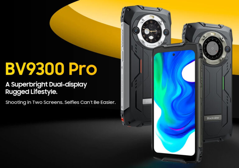 Blackview BV9300 Pro － Blackviewの4Gフラッグシップモデル、カメラの画素数が上がり、背面にサブディスプレイを搭載！