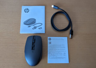 HP 715マルチペアリング対応リチャージブルワイヤレスマウス レビュー － 多彩な機能が使える上質なビジネス向けマウス