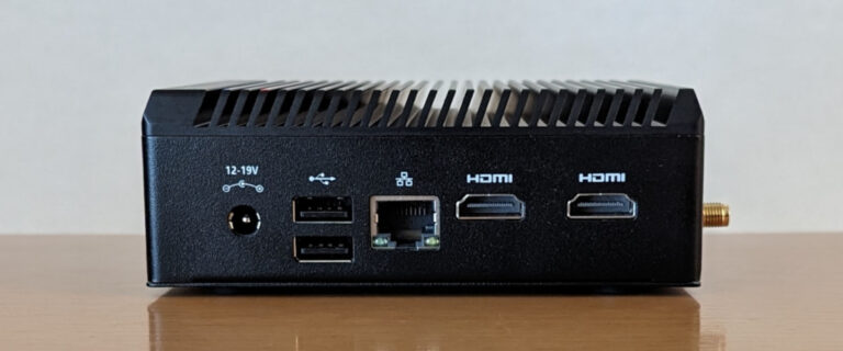 MINIX NEO Z100-0db レビュー － Intel N100搭載で「ファンレス＝無音」のミニPC、軽めの事務作業ならサクサクこなせます
